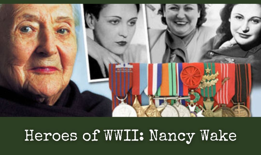 Heroes of WWII: Nancy Wake, the White Mouse – BRICKTANKS
