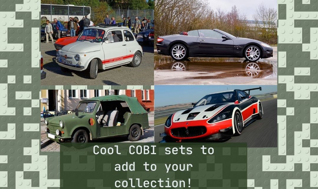 Cool COBI Car Sets 🚗 – BRICKTANKS
