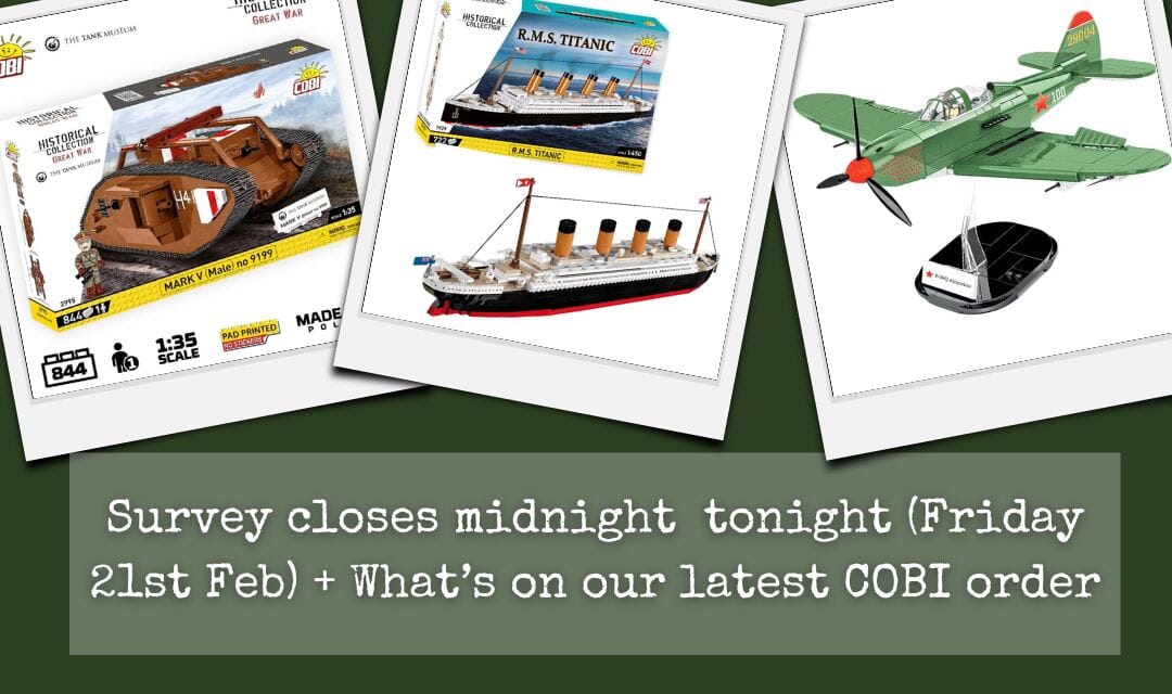 Latest COBI order on the way! – BRICKTANKS