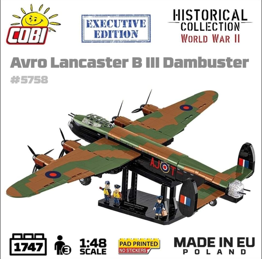 Avro Lancaster Bomber B III ''Dambusters'' brick plane model EXECUTIVE ...