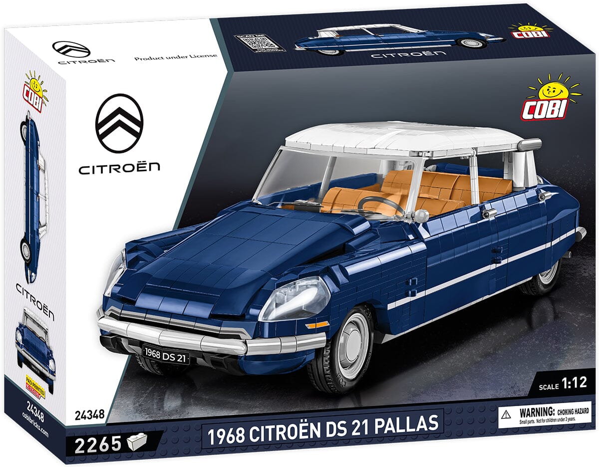 Citroen DS.21 Pallas 1968 brick car model - COBI 24348 - 2265 bricks ...