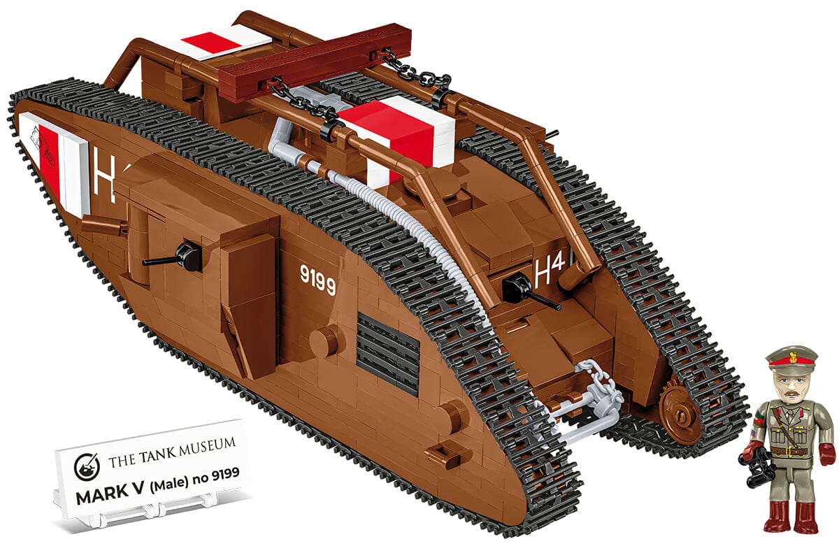Mark V (Male) no. 9199 WWI brick model - COBI 2995 - 844 bricks ...