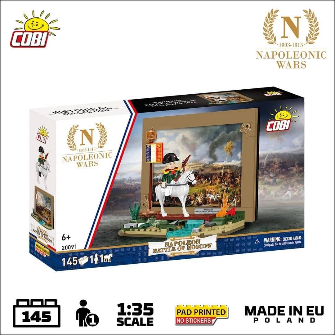 Napoleon Battle of Moscow brick model - COBI 20091 - 145 bricks ...
