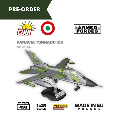 Panavia Tornado IDS brick plane model - COBI 5894 - 493 bricks Planes Cobi