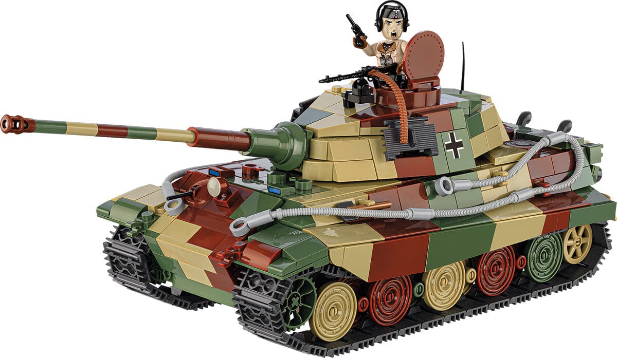 Panzer VI Ausf. B "Konigstiger" tank brick model - COBI 3113 - 802 bri ...