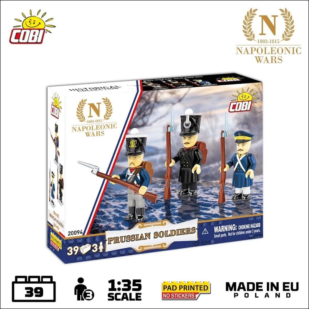 French soldiers (Napoelonic Wars) - COBI 20090 - 3 figures – BRICKTANKS