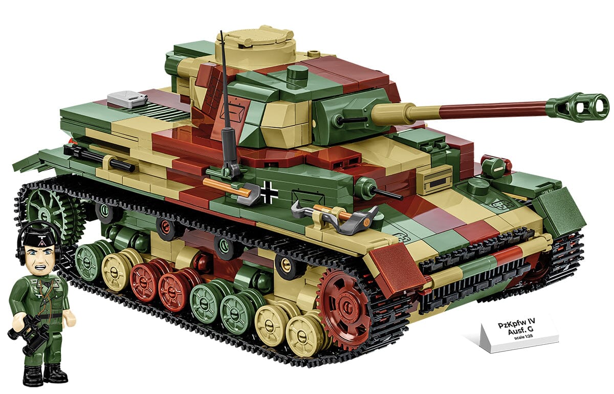 PzKpfw IV Ausf. G. brick tank model - COBI-2592 - 1107 bricks – BRICKTANKS