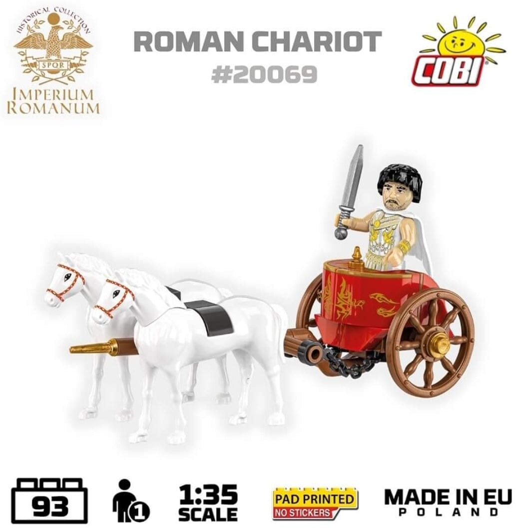 Roman chariot brick model - COBI 20069 - 120 bricks – BRICKTANKS