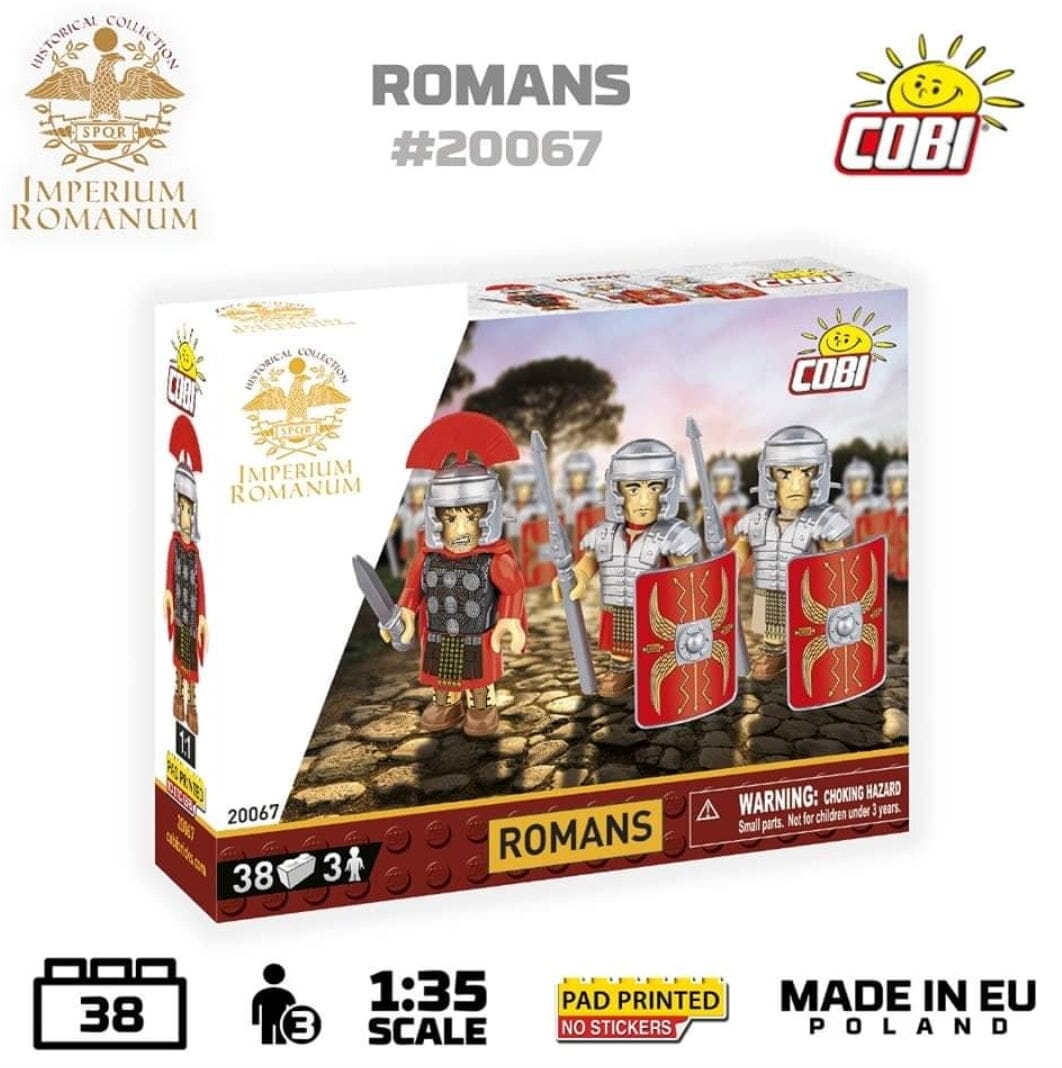 Roman soldiers - COBI 20067 - 3 figures – BRICKTANKS