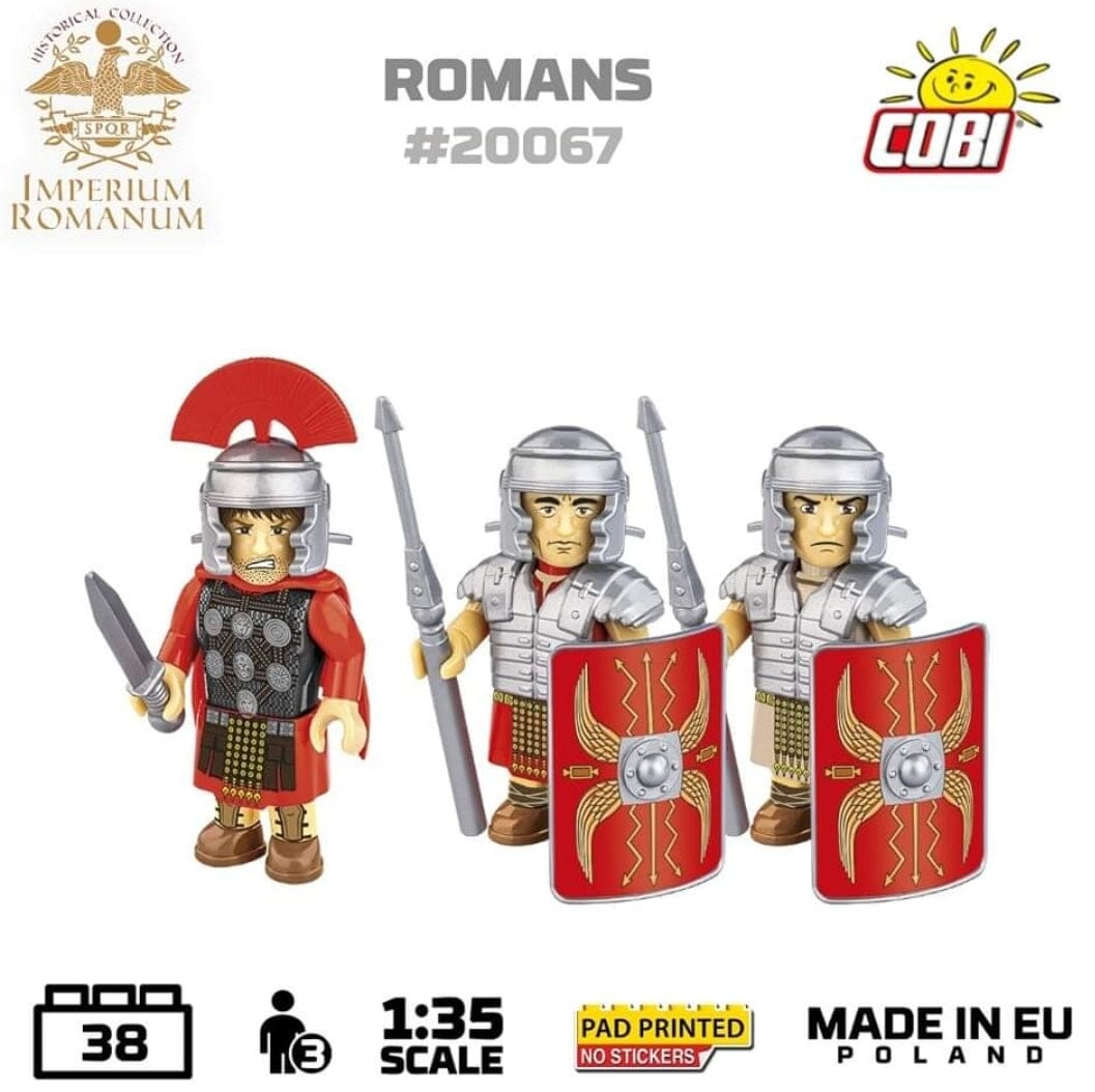 Roman soldiers - COBI 20067 - 3 figures – BRICKTANKS