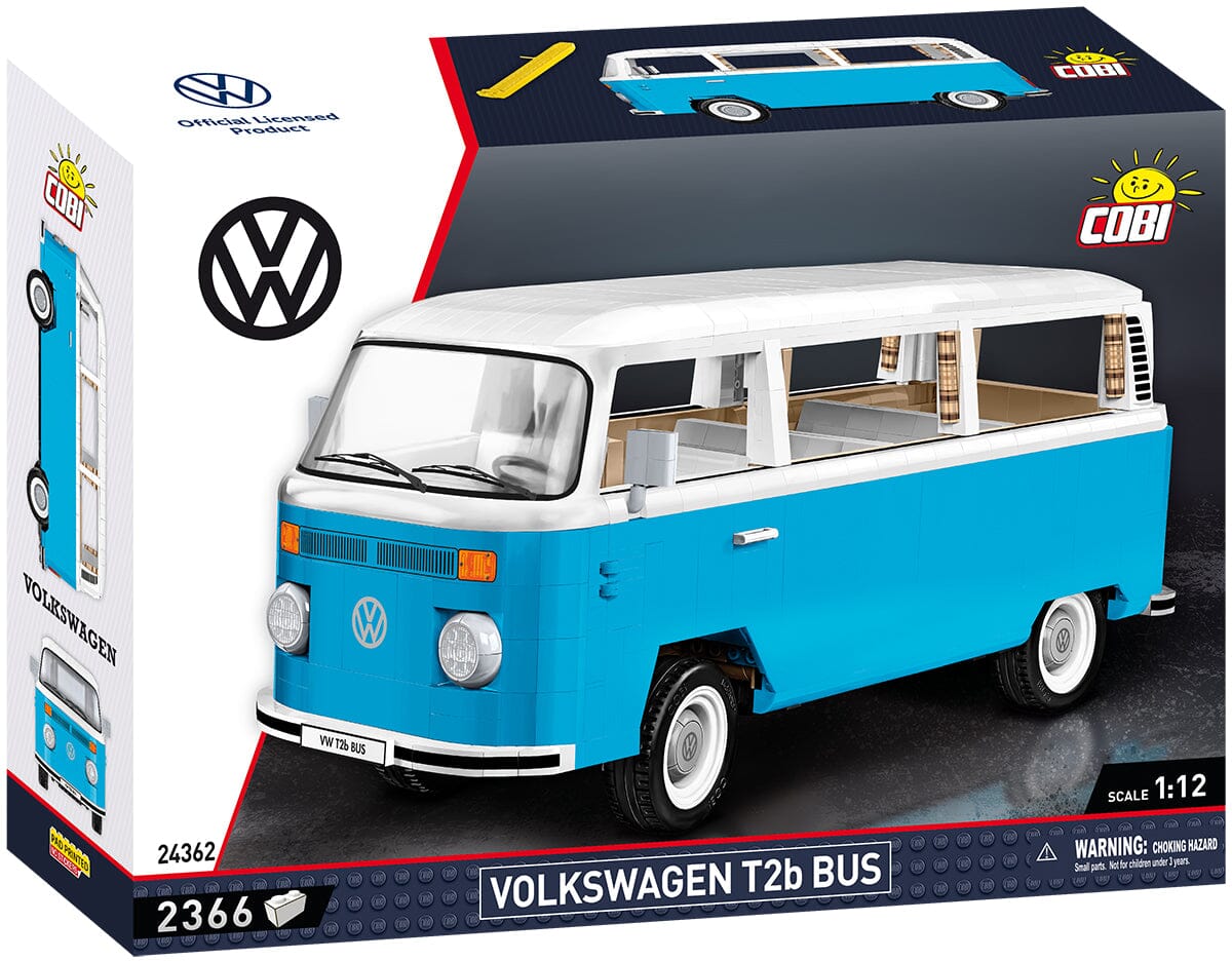 Volkswagen T2a Campervan brick model - COBI 24362 - 2300 bricks ...