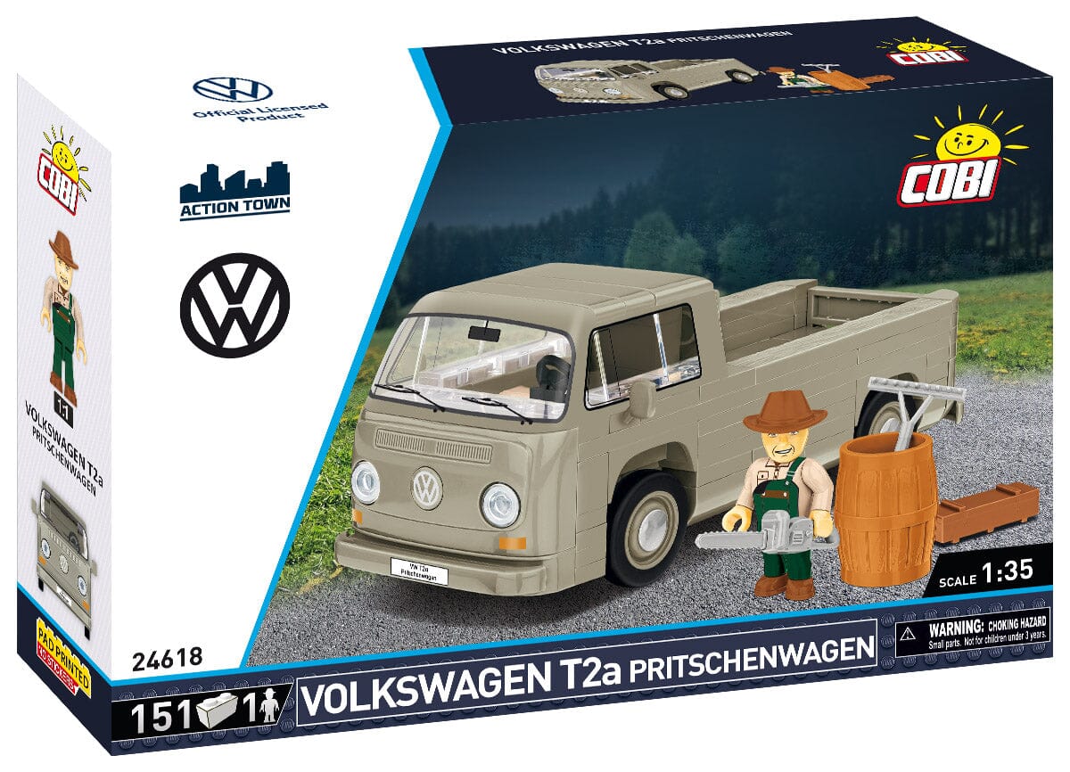 Volkswagen T2a Pritschenwagen brick model - COBI 24618 - 152 bricks ...