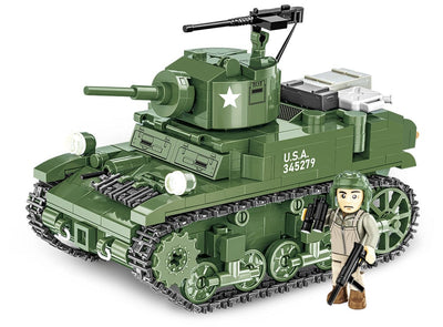M3 Stuart - Company of Heroes 3 - COBI 3048 - 488 Bricks - BRICKTANKS