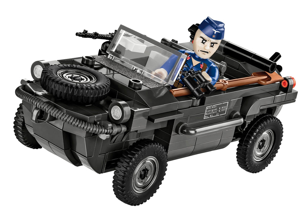 VW Type 166 Schwimmwagen brick model car - COBI 2403 - 200 bricks ...