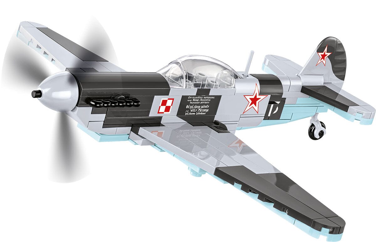 Yakovlev Yak - 1B brick plane model - COBI 5863 - 142 bricks – BRICKTANKS